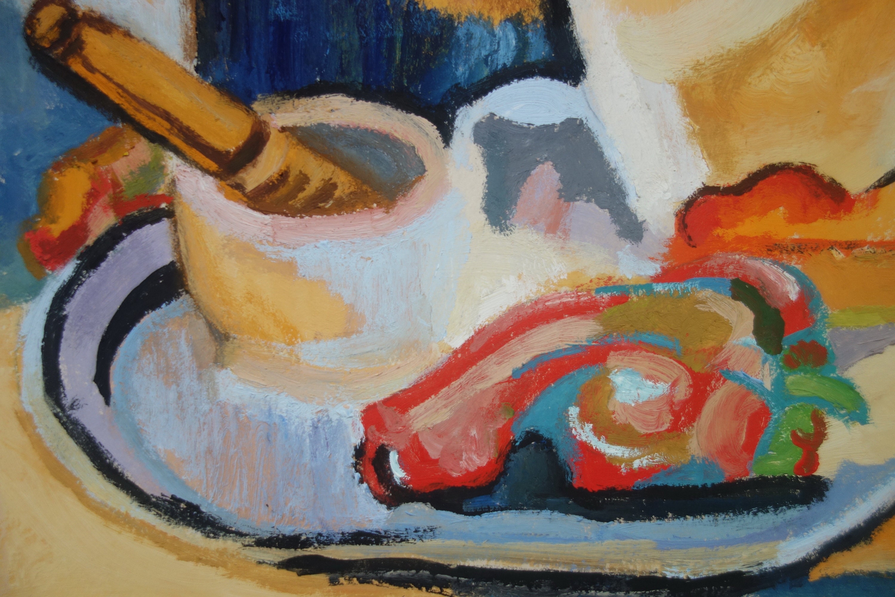 Fine French Cubism Picasso Era Original Still Life Painting, Signed - Etsy