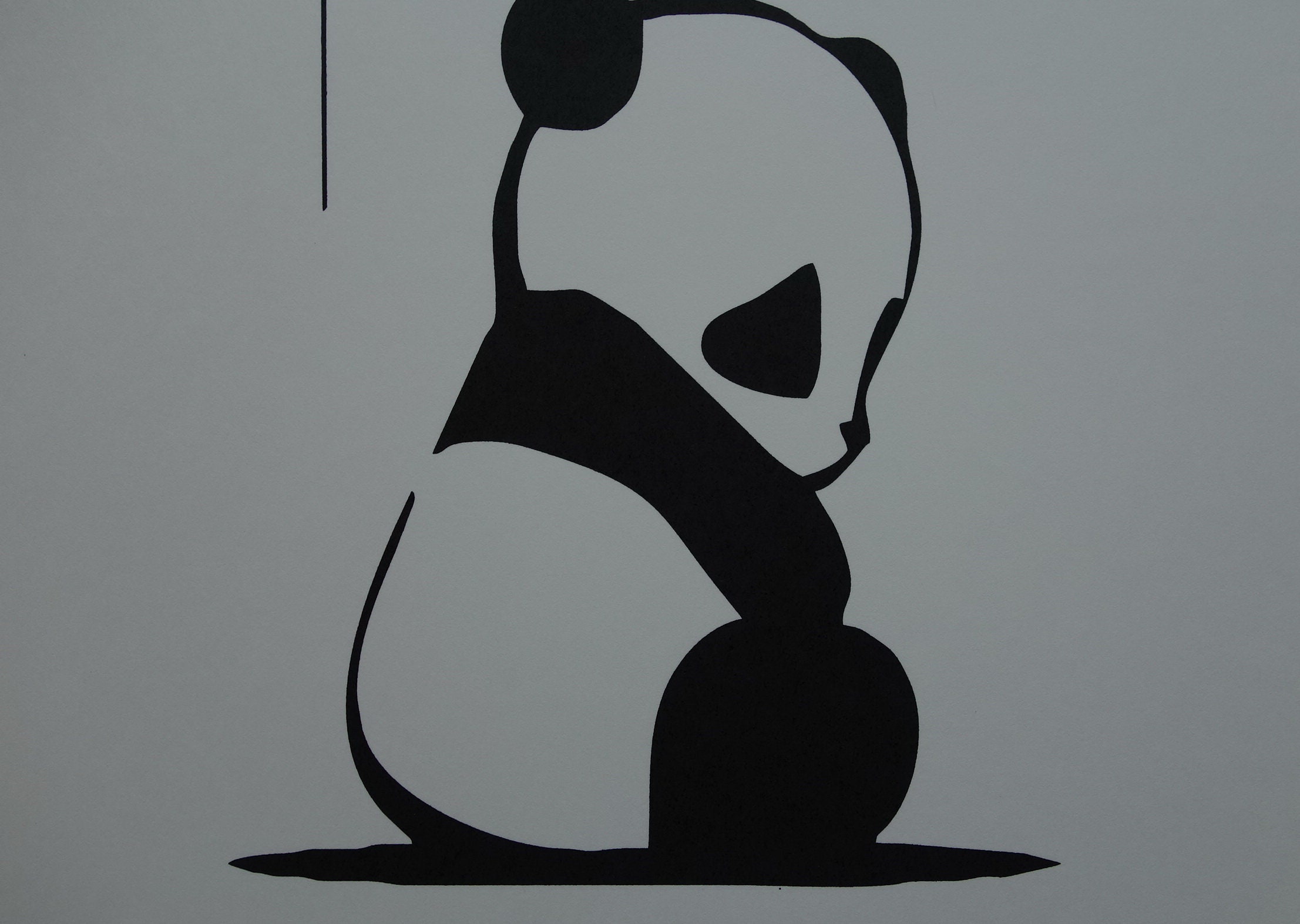 Limited Edition Pop Art Graffiti Panda Silkscreen Serigraph | Etsy