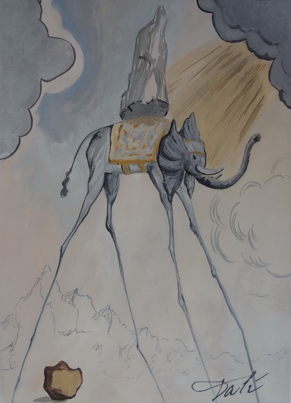 Surrealism Salvador Dali Elephants