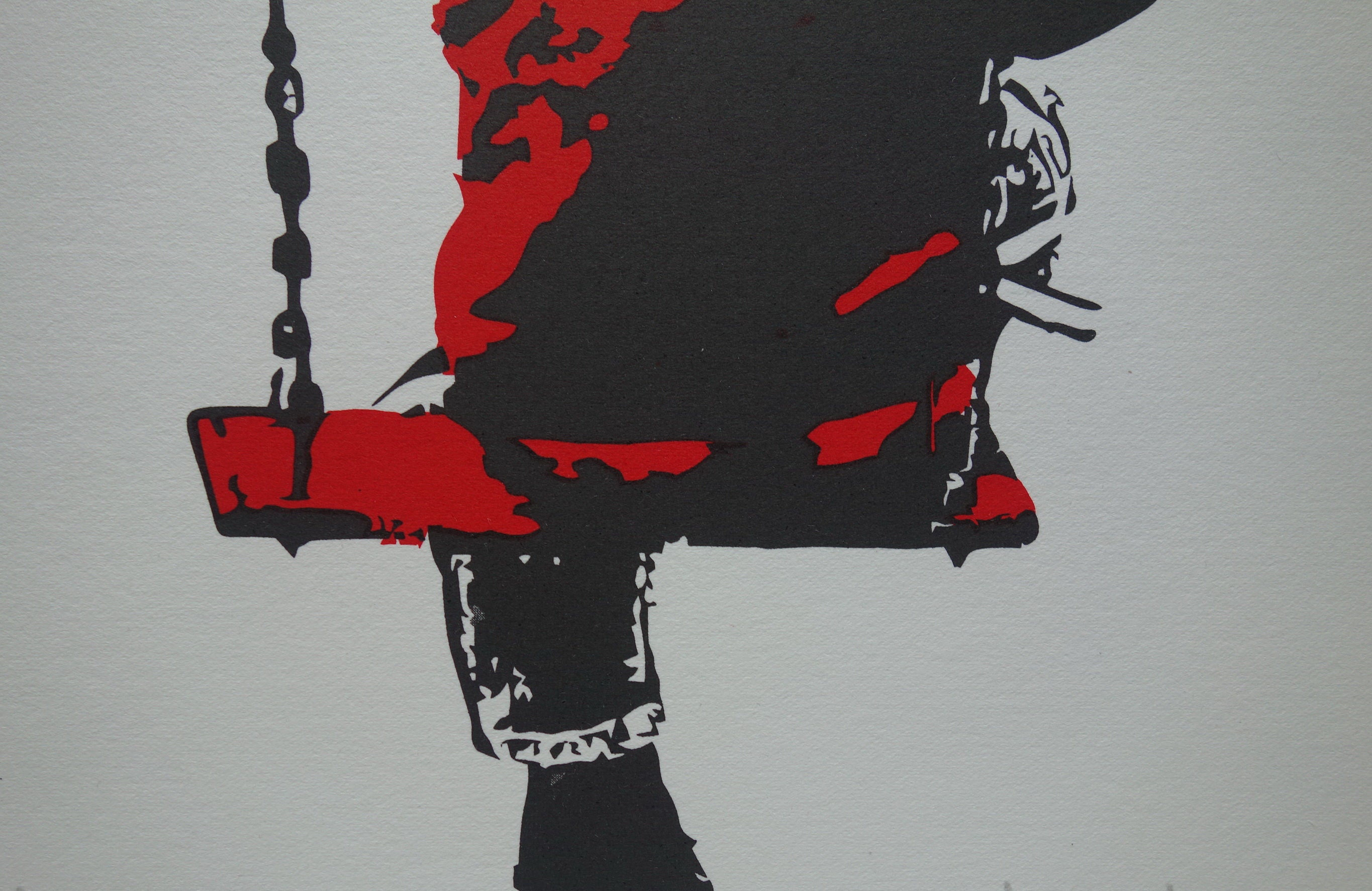 Limited edition Pop Art Graffiti silkscreen serigraph - Boy, signed ...