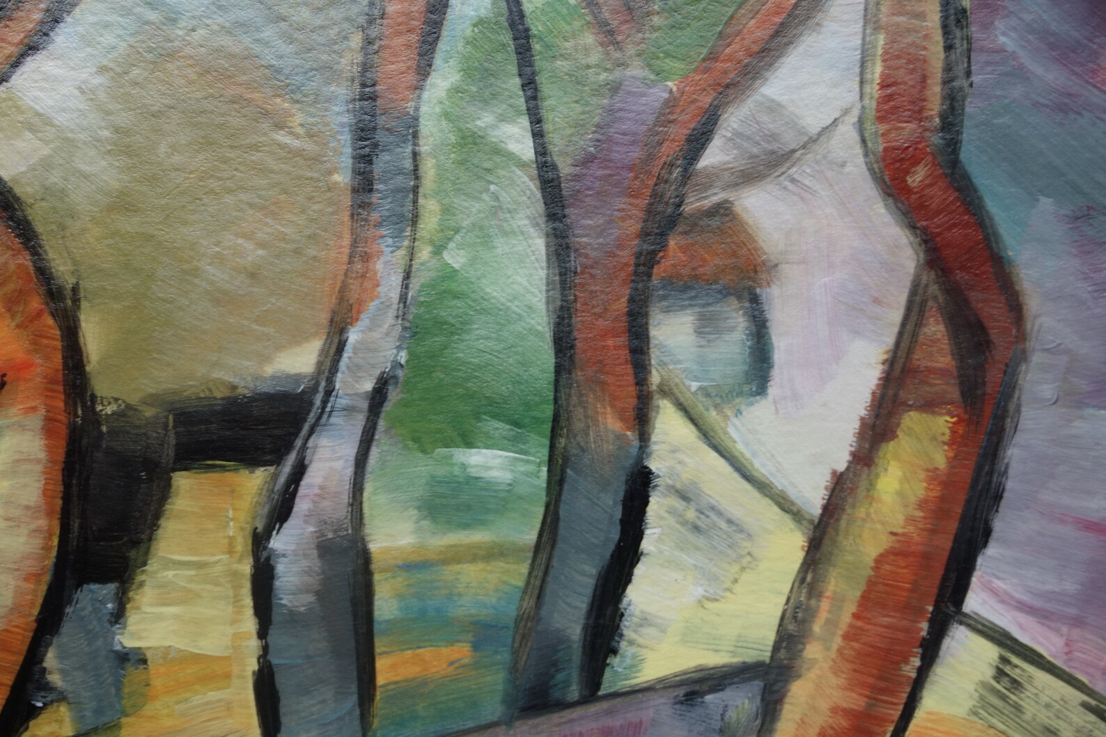 Fine French Cubism Picasso Era Original Nature Landscape - Etsy