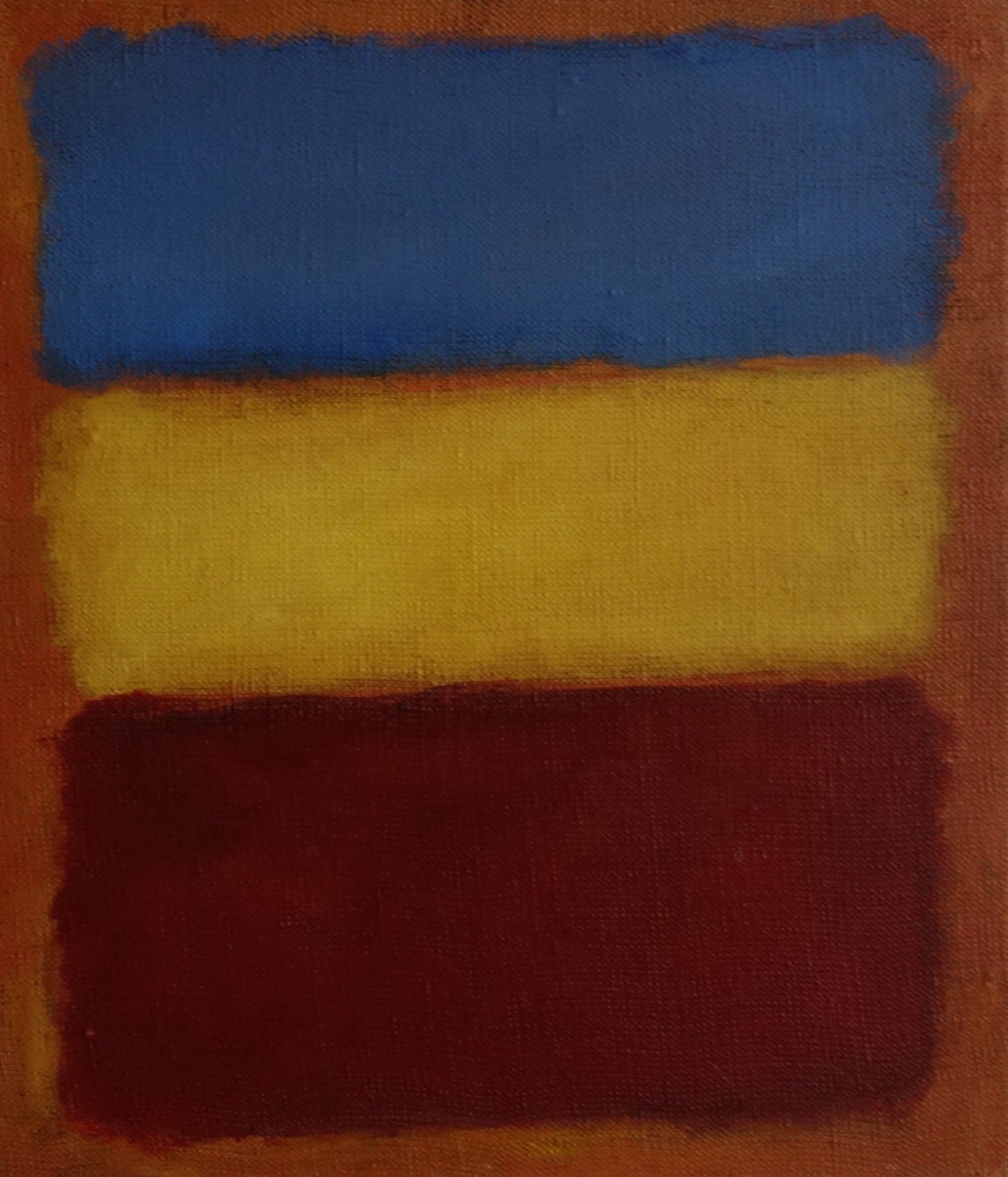 Fine American Abstract Expressionist painting Marked & | Etsy