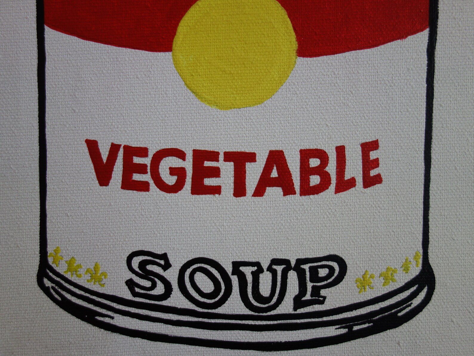 Fine unique mixed media Pop Art Painting Marked & Signed | Etsy