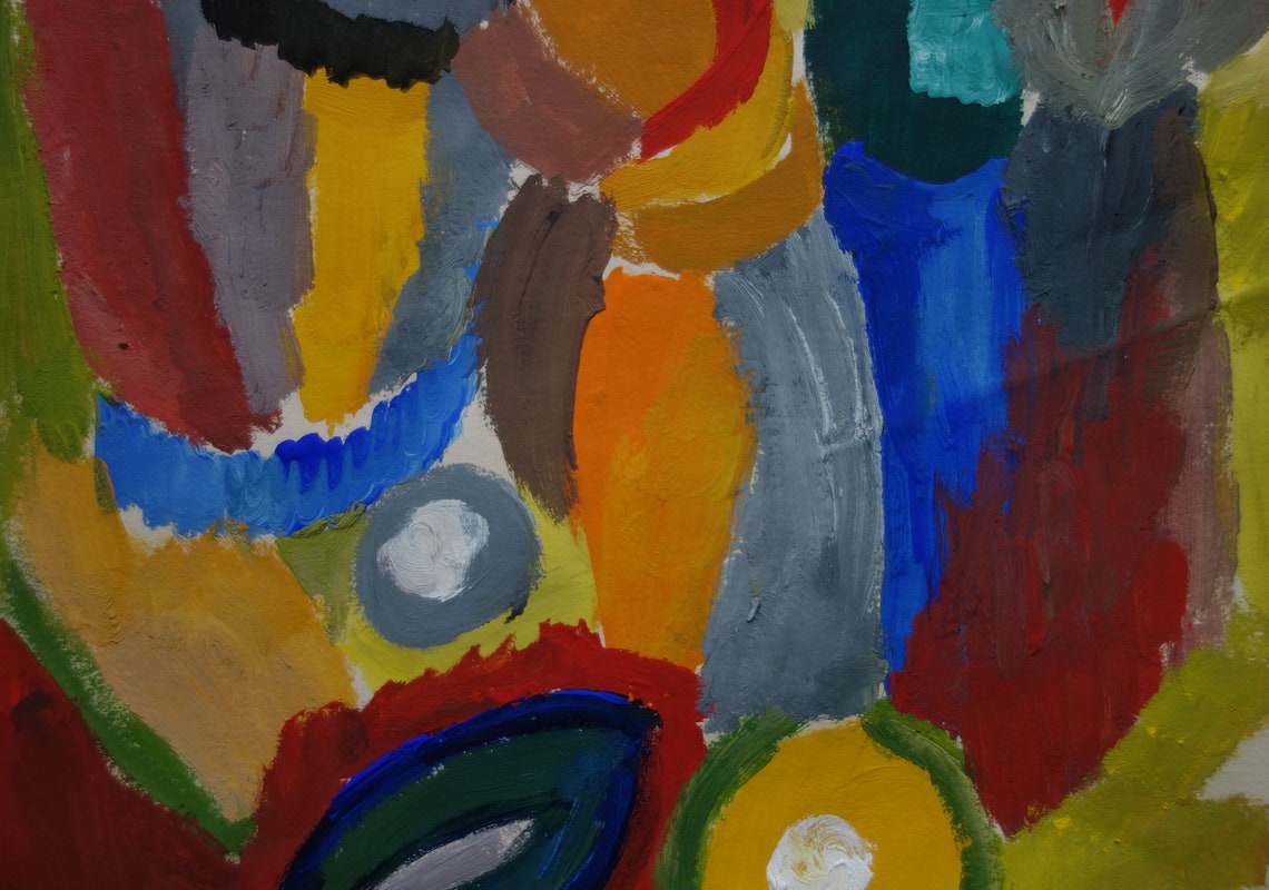 Fine French Cubism Picasso Era Original Figurative Landscape Painting ...