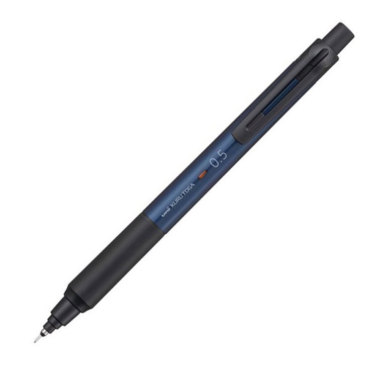 Uni Mitsubishi Pencil Mechanical Pencil Kurutoga KS Model 0.5mm Navy ...