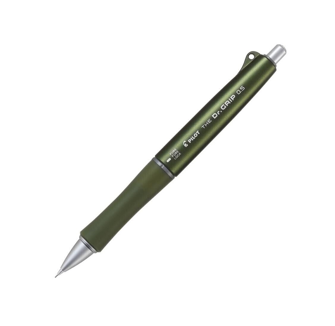 PILOT Mechanical Pencil THE Dr.grip 0.5mm Body Color Olive - Etsy