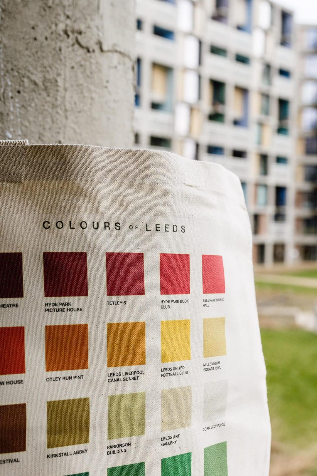 Colours of Leeds Tote Bag - Etsy