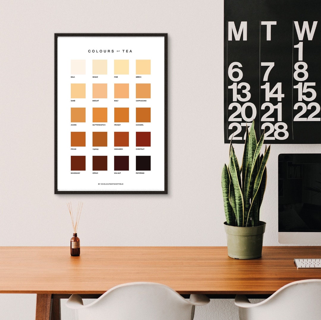 Colours of Tea - Etsy
