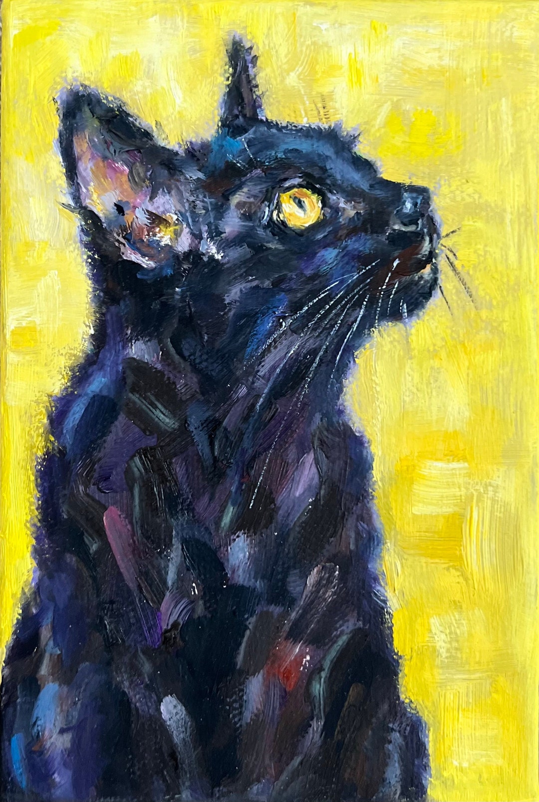 Original Oil Painting on Double Thickness Canvas 10x15cm - Etsy