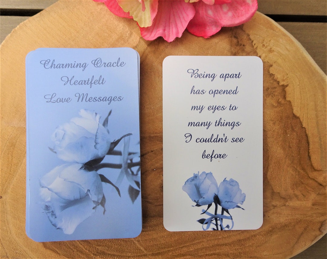 OP VOORRAAD Charming Oracle Heartfelt Love Messages - Etsy Canada