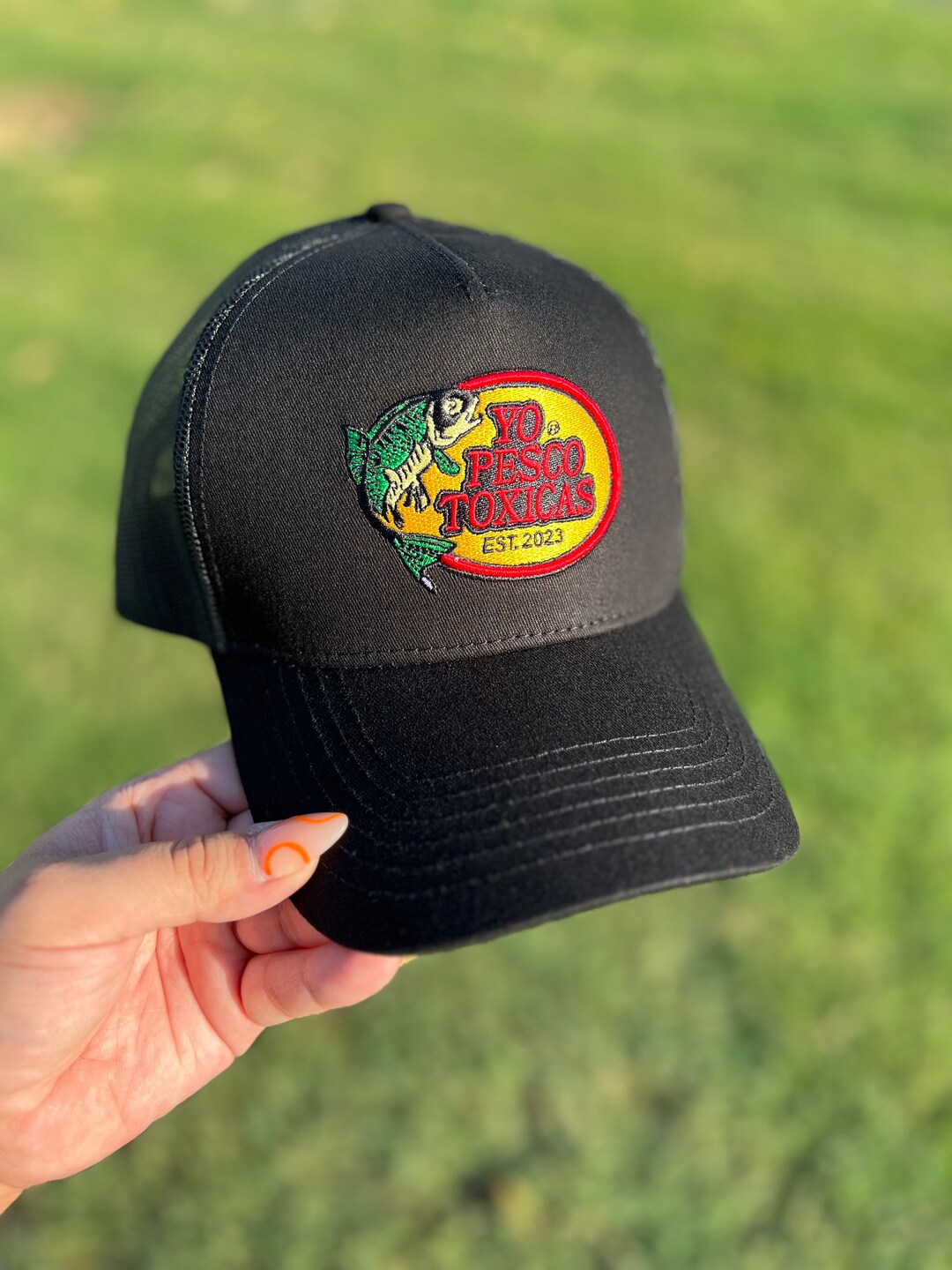 Yo Pesco Tóxicas Hat - Etsy