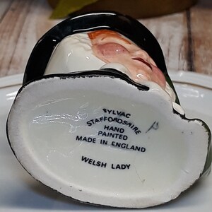 Sylvac Pottery Toby Jugs: Staffordshire Cabby & Welsh Lady Creamers - Etsy