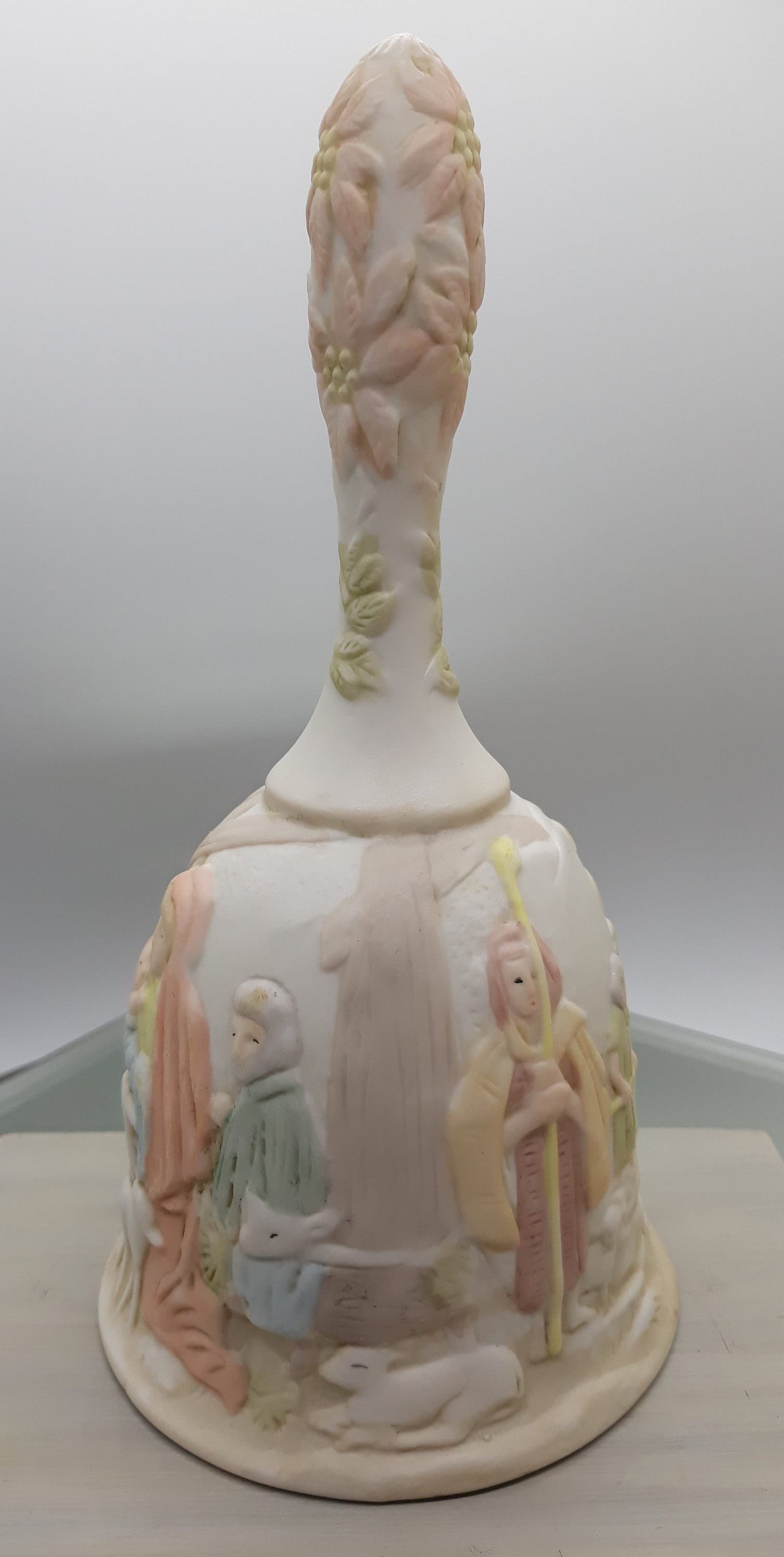Lefton Holy Family Nativity Bell Christopher Collection Porcelain ...