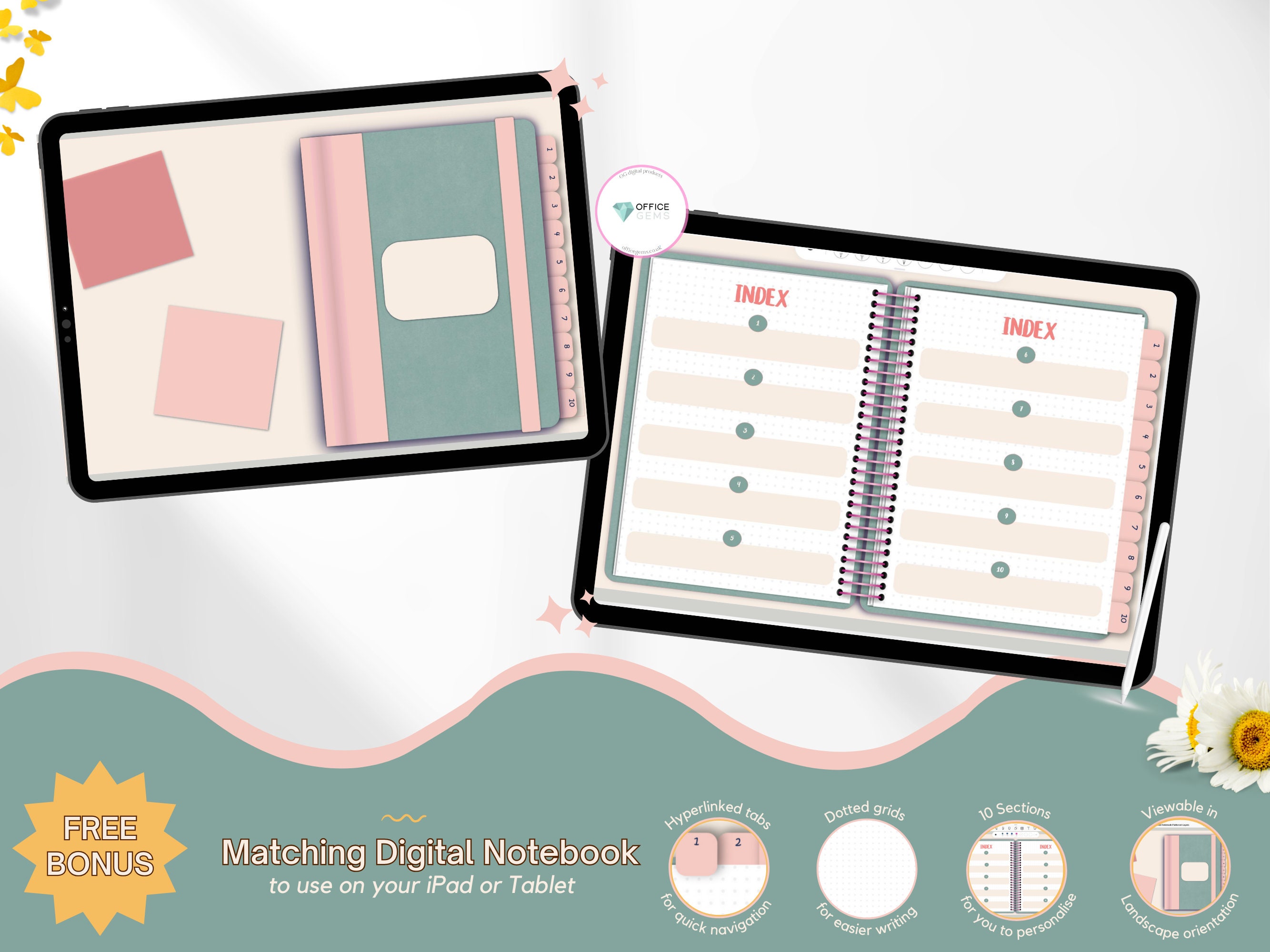 Digital Stickers Spring Coloured Pack, 500 Pre-cropped PNG Stickers ...