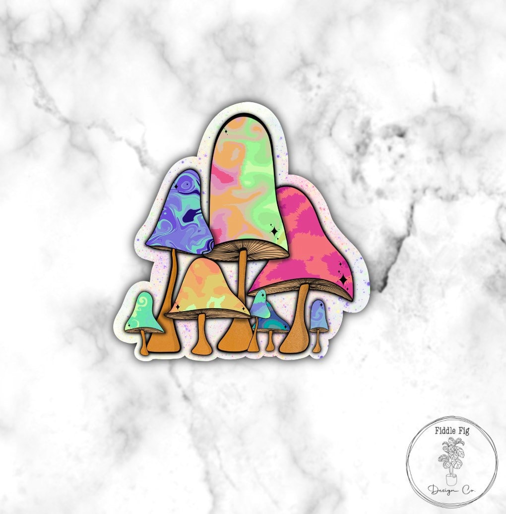 The Groovy Collection Vinyl Stickers 70s Stickers Peace - Etsy