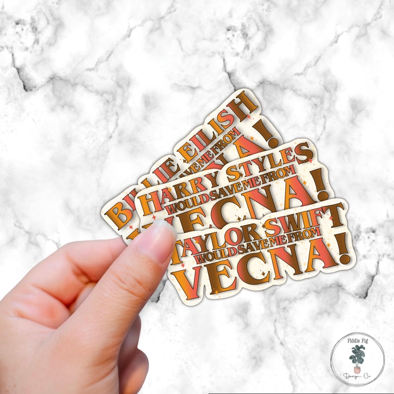 Favorite Song Vecna Sticker Stranger Things Sticker - Etsy Australia