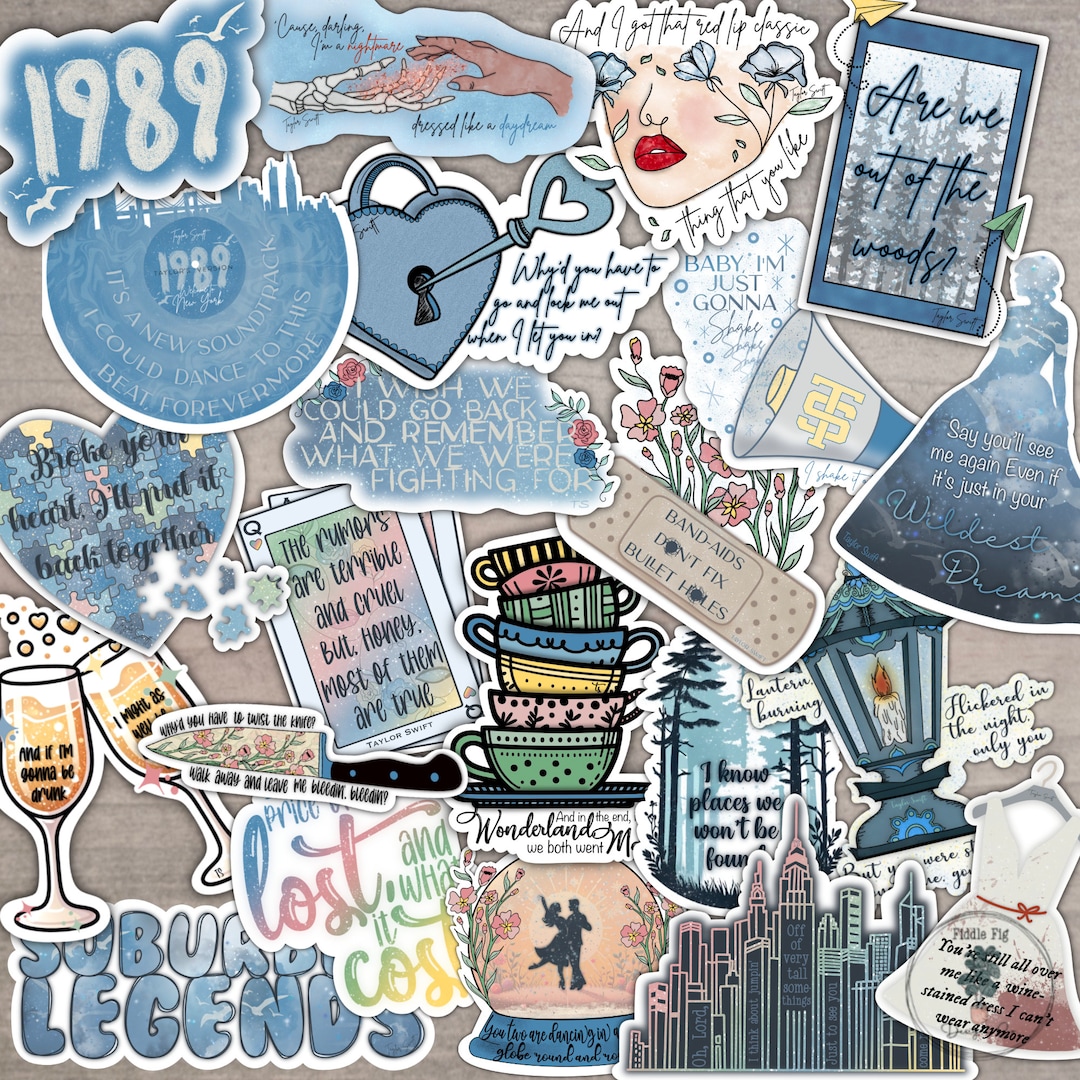 Taylor Inspired 1989 Quote Sticker | 1989 Album | Taylor | Quote ...
