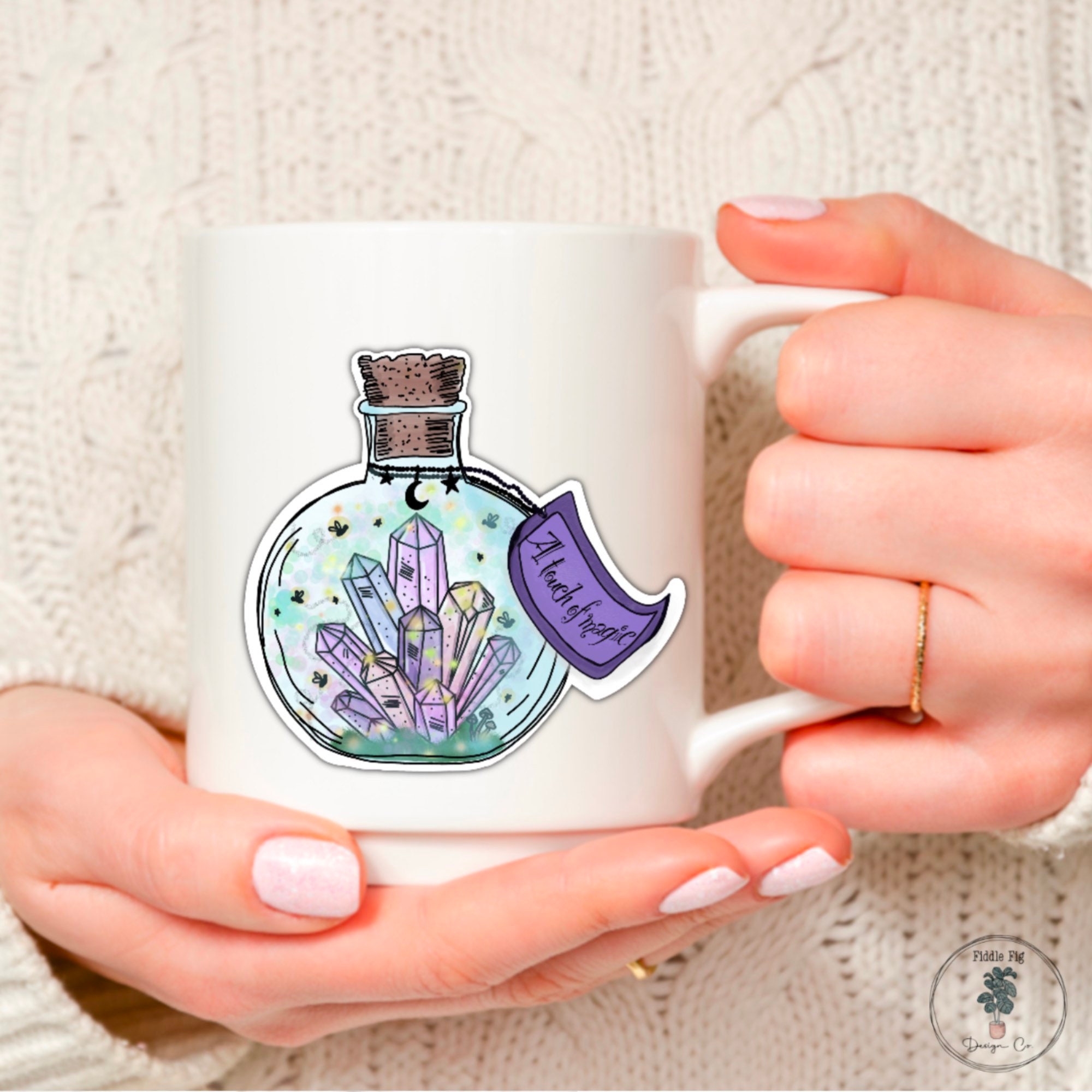 A Touch of Magic Sticker Magic Witch Potion Vinyl - Etsy