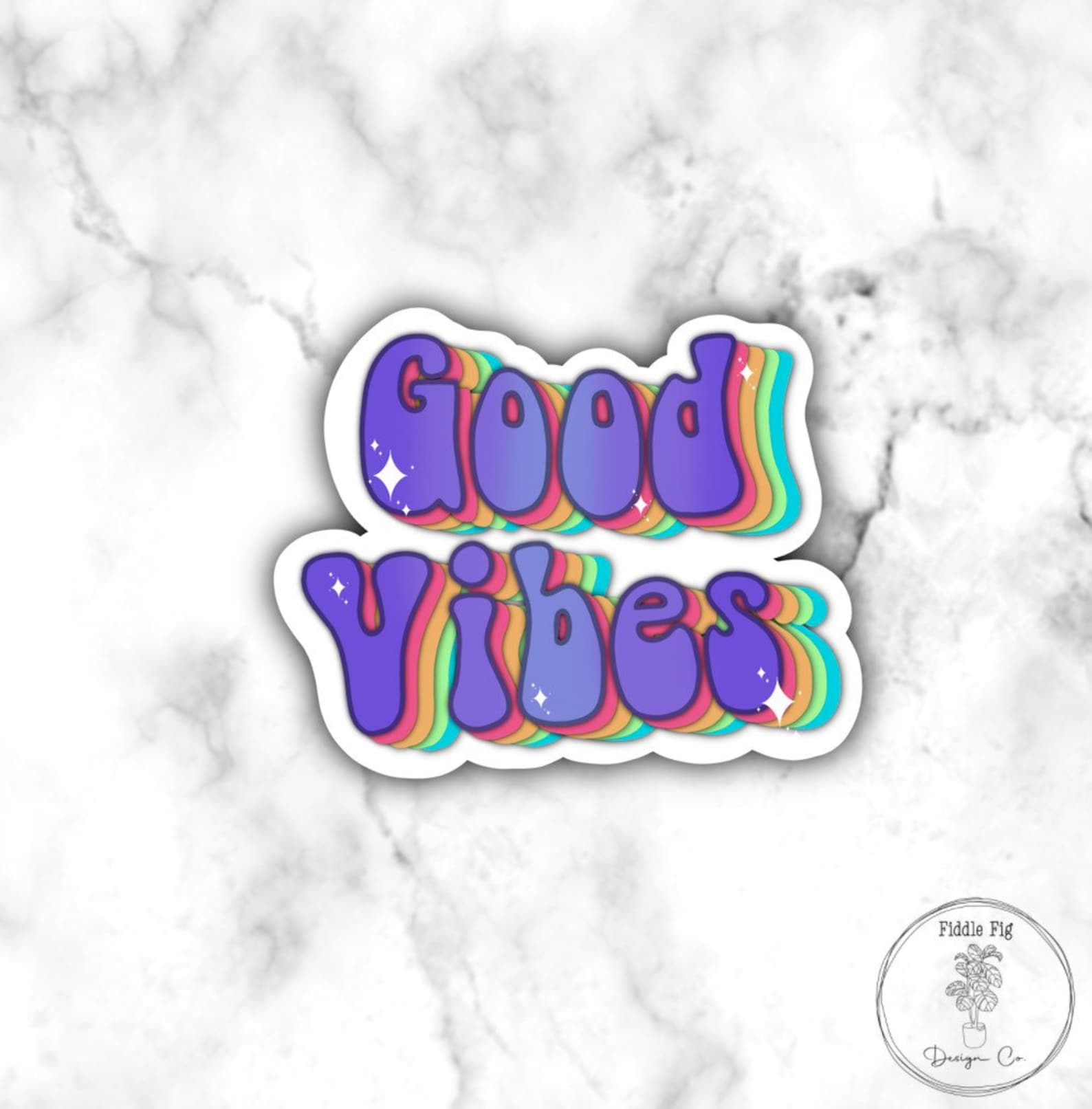 The Groovy Collection Vinyl Stickers 70s Stickers Peace - Etsy