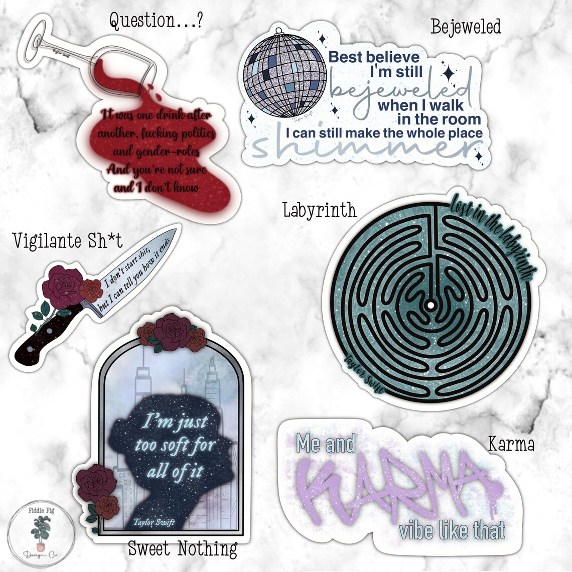 Taylor Swift Midnights Quote Sticker Midnights Album - Etsy