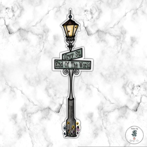 Street Lamp Decal - Etsy