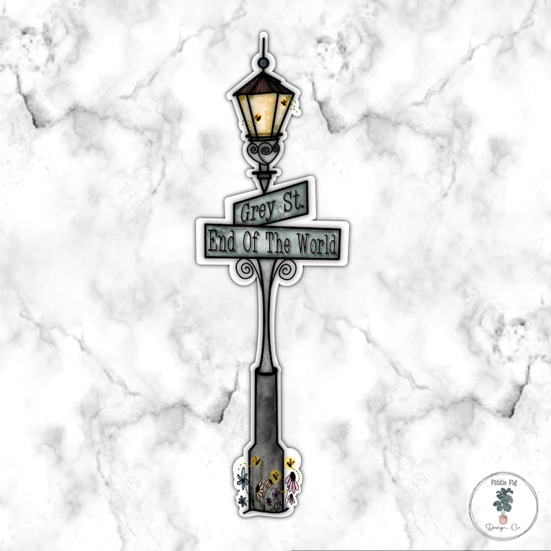 Street Lamp Decal - Etsy