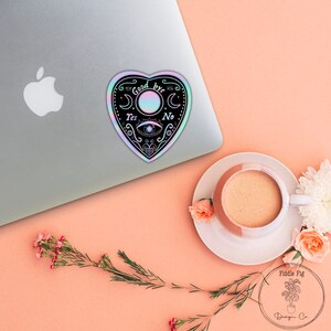 Holographic Planchette Sticker |ouija Board Sticker| Magic Sticker ...