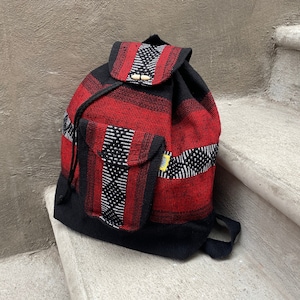 Backpack Ethnic Bag Morral Adult Size Backpack Hippie Handwoven Artisan ...