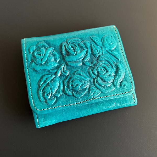 Hand Tooled Wallet - Etsy