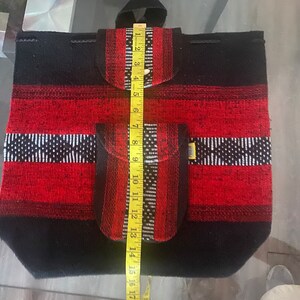 Backpack Ethnic Bag Morral Adult Size Backpack Hippie Handwoven Artisan ...
