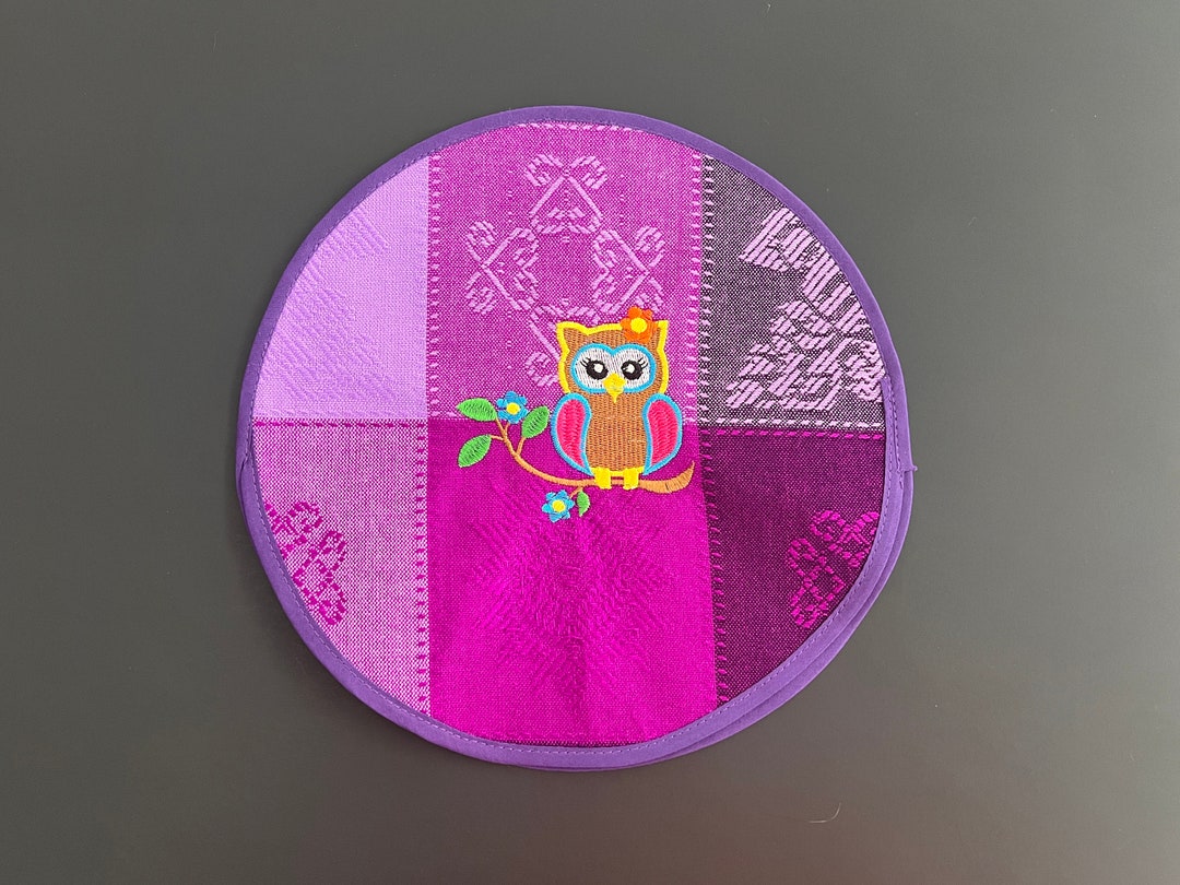 Tortilla Holder Large Tortilla Warmer Authentic Mexican Textiles Owl ...