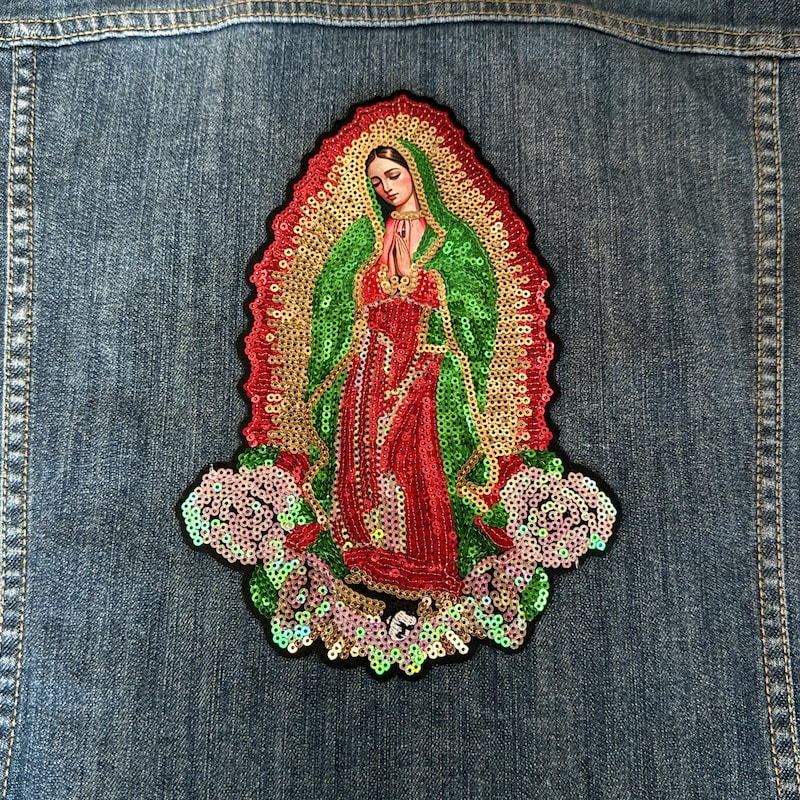Virgin Mary Patch - Etsy