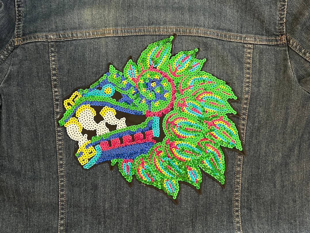 Large Quetzalcoatl Head Sequin Mexican Aztec Dragon Iron on Patch or ...