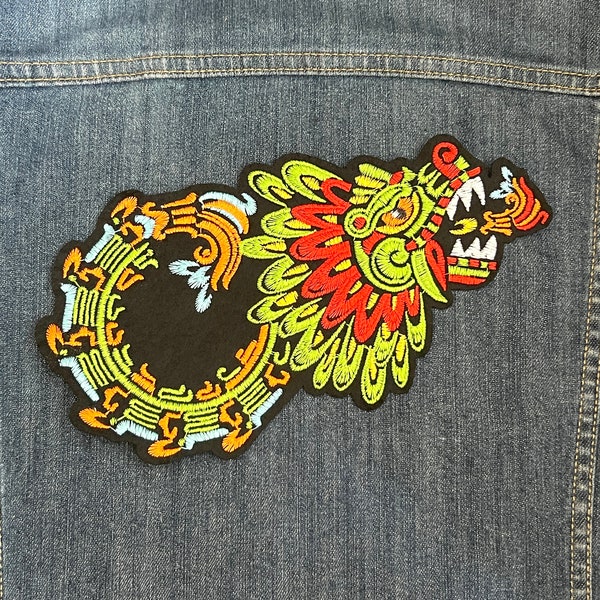 Quetzalcoatl Patch - Etsy