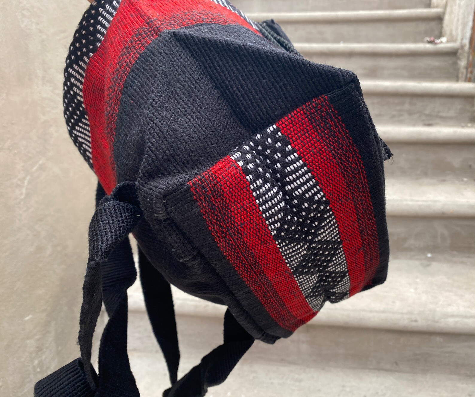 Backpack Ethnic Bag Morral Adult Size Backpack Hippie Handwoven Artisan ...
