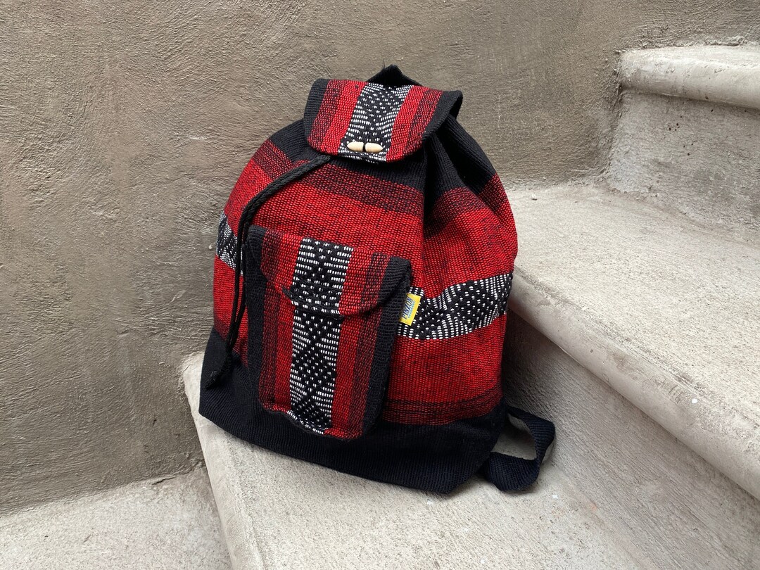 Backpack Ethnic Bag Morral Adult Size Backpack Hippie - Etsy
