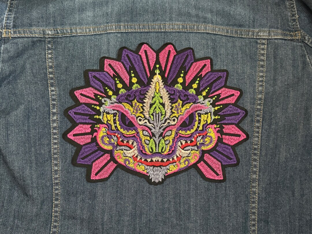 Prehispanic Axolotl Aztec Representation Iron on Patch or Sew Patch ...