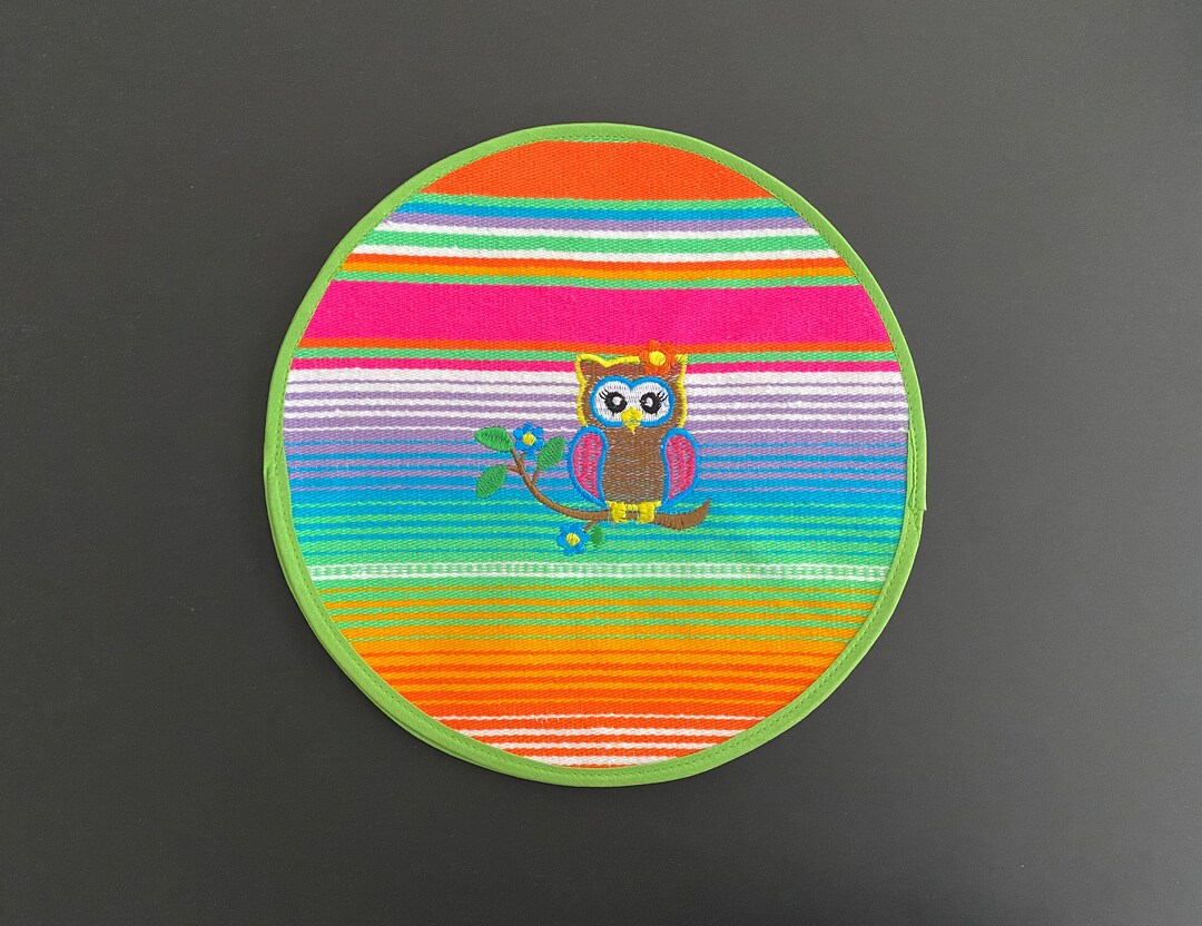 Tortilla Warmer Large Tortilla Holder Authentic Mexican Sarape Textile ...