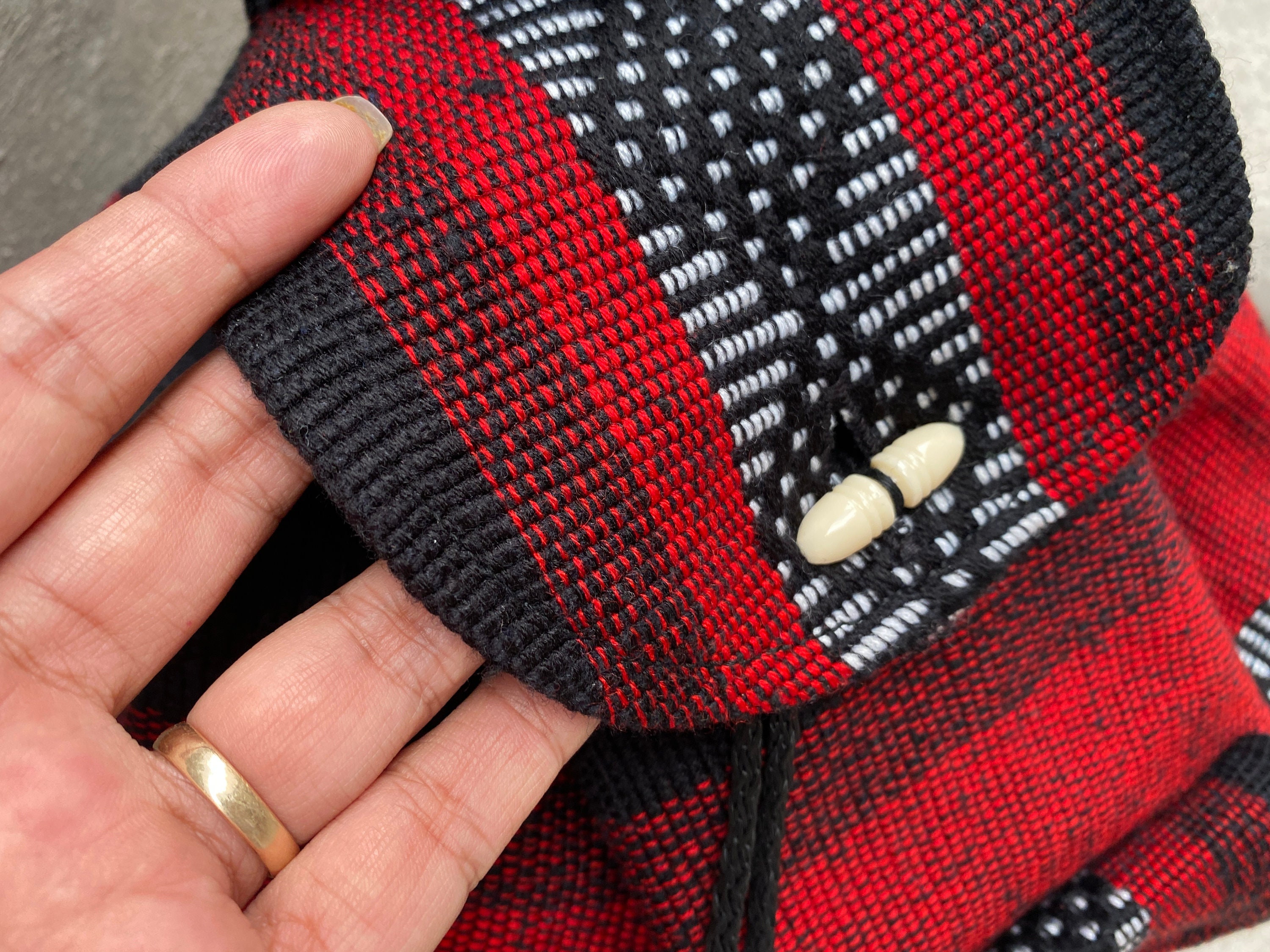 Backpack Ethnic Bag Morral Adult Size Backpack Hippie Handwoven Artisan ...