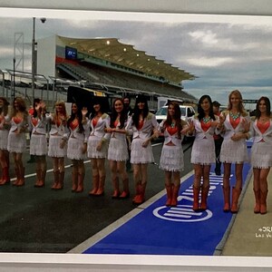 2012 Grid Girls Postcard Formula 1 United States Grand at Circuit of ...