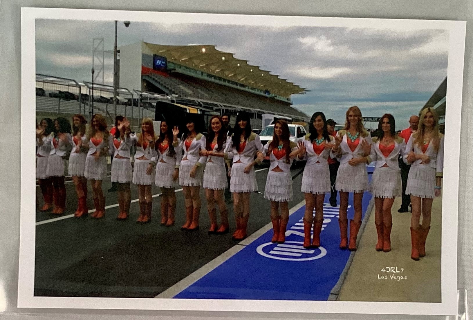 2012 Grid Girls Postcard Formula 1 United States Grand at Circuit of ...