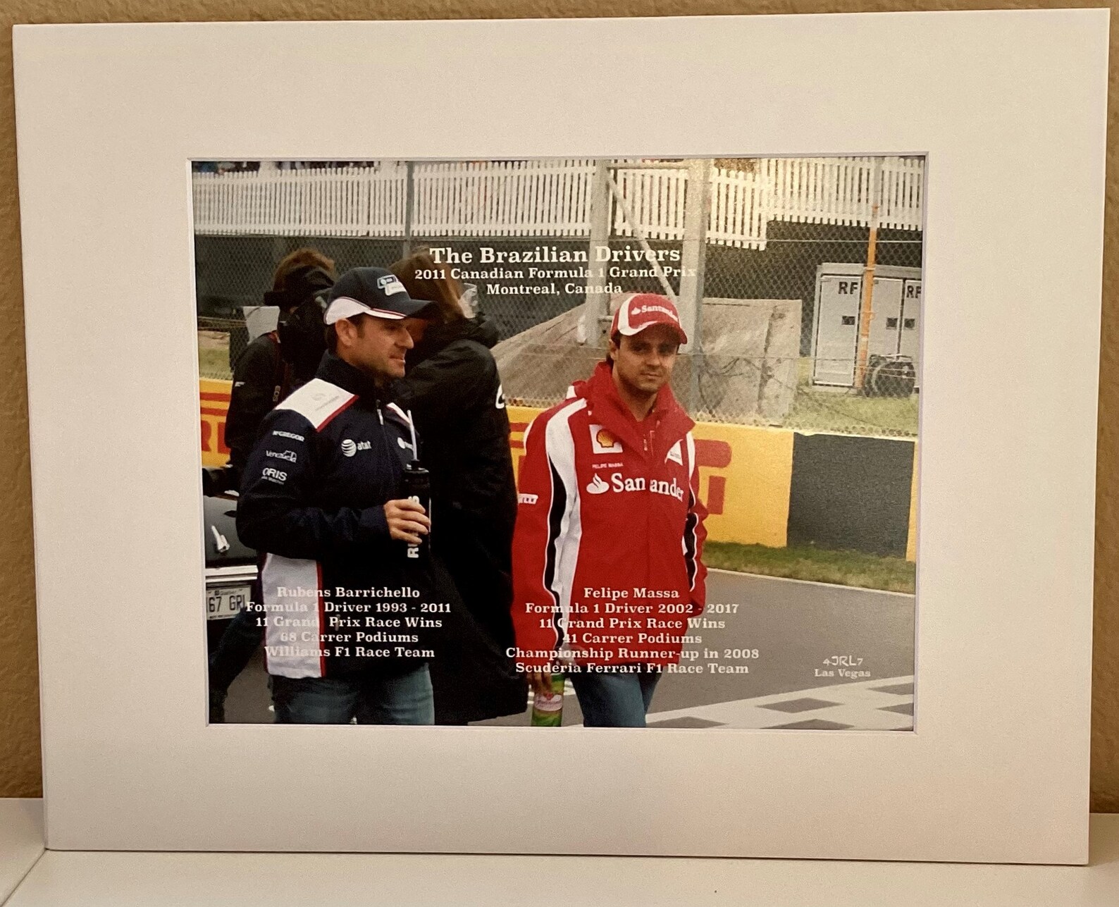 The Brazilian Formula 1 Drivers 2011 Canadian F1 Grand Prix - Etsy