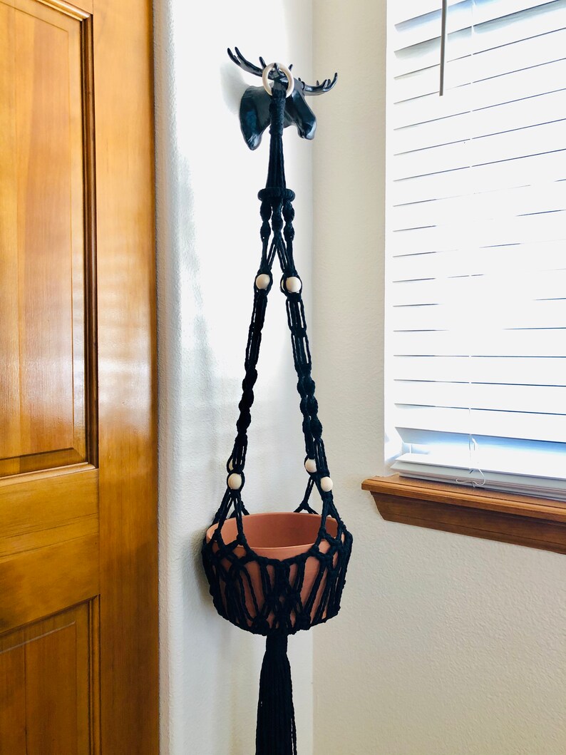 Macramé Planter - Etsy