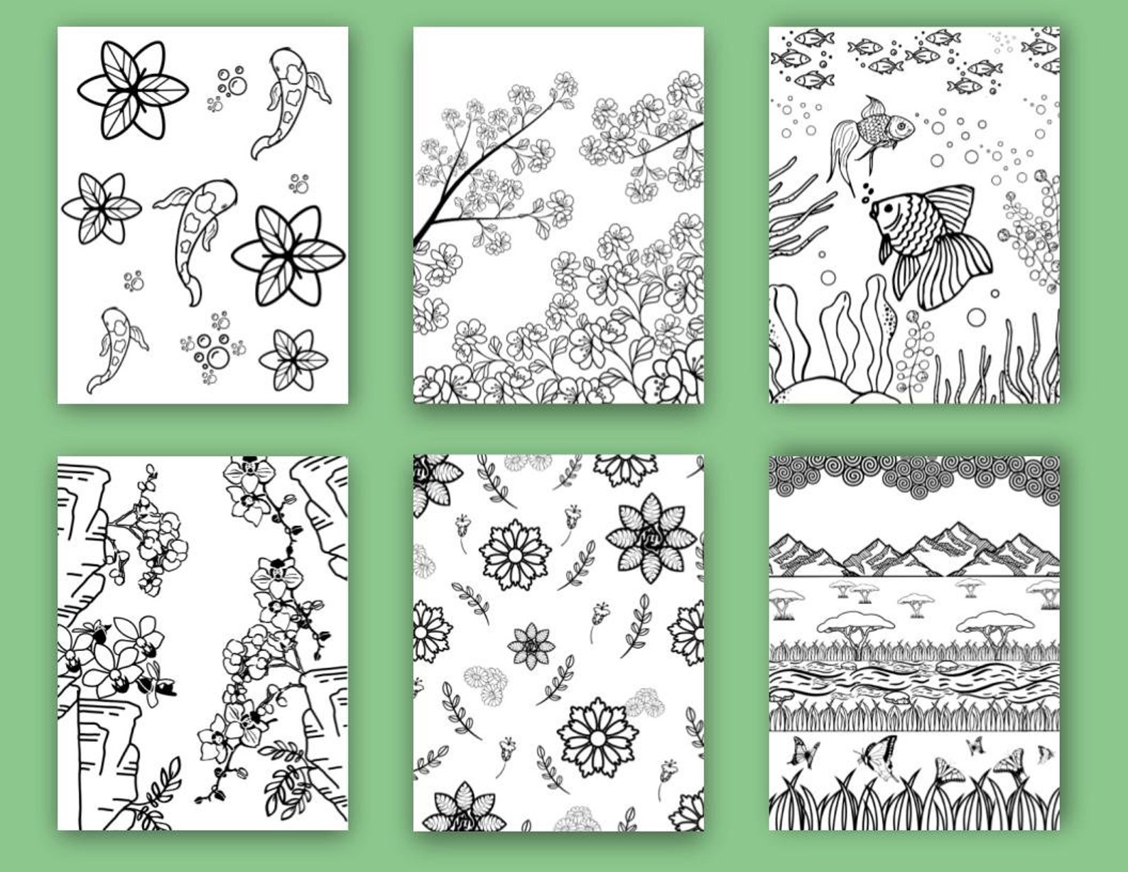 Printable Coloring Pages | Abstract Theme Coloring Pages | Kids ...