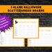 Halloween Party Games Halloween Scattergories Game Printable Halloween ...