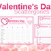 Valentines Day Games | Valentines Scattergories | Printable Valentines ...