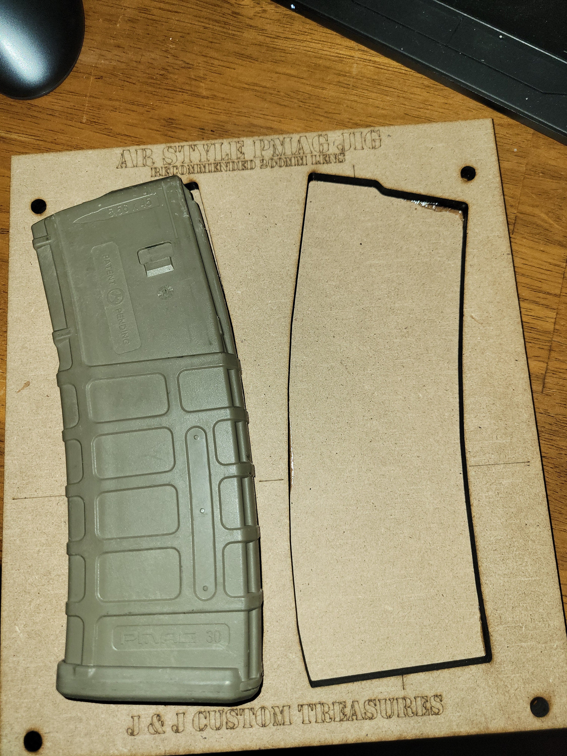 Laser Engraving Jig for Polymer AR15 Magazines - Etsy