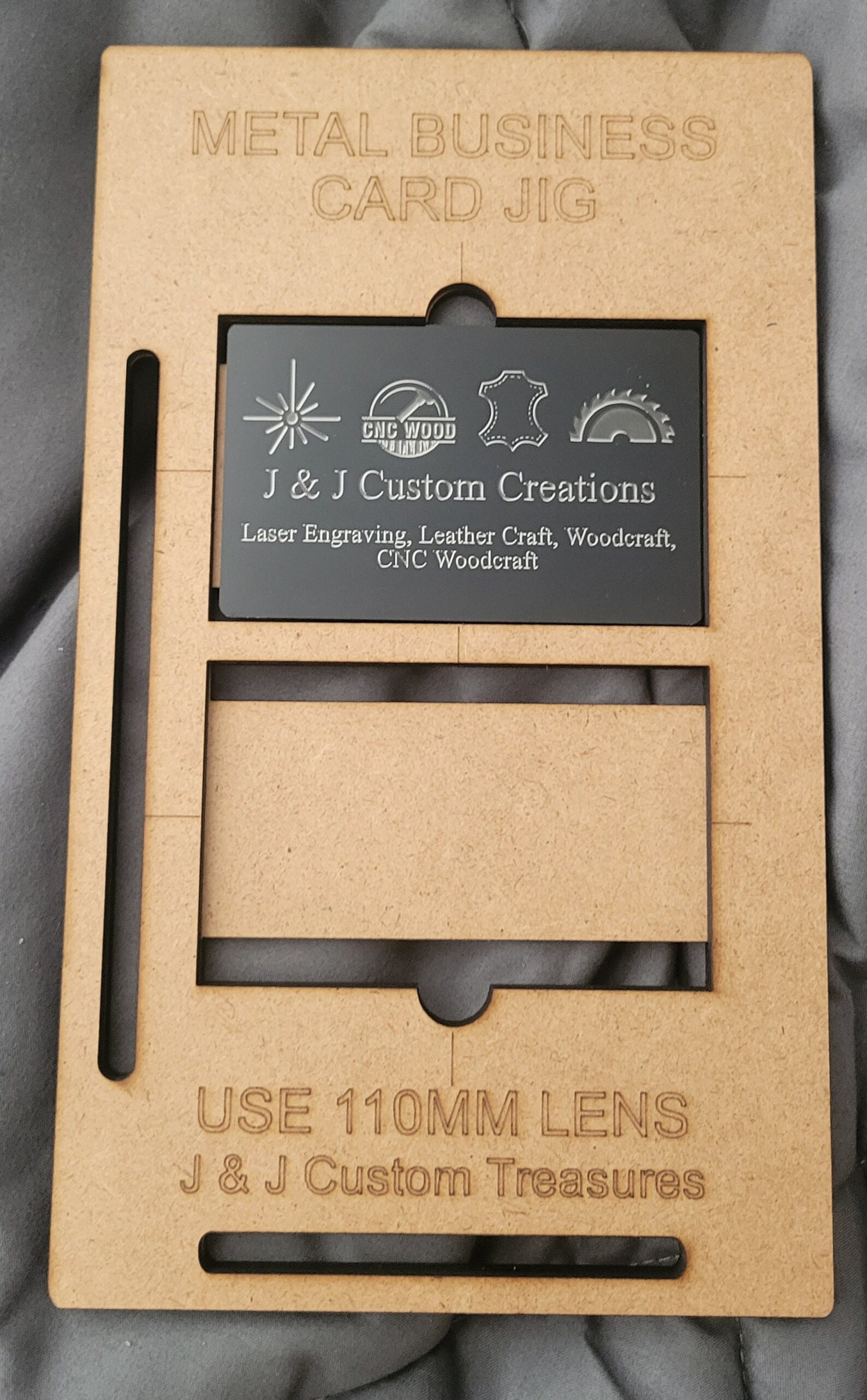 Metal Business Card Jig - Etsy