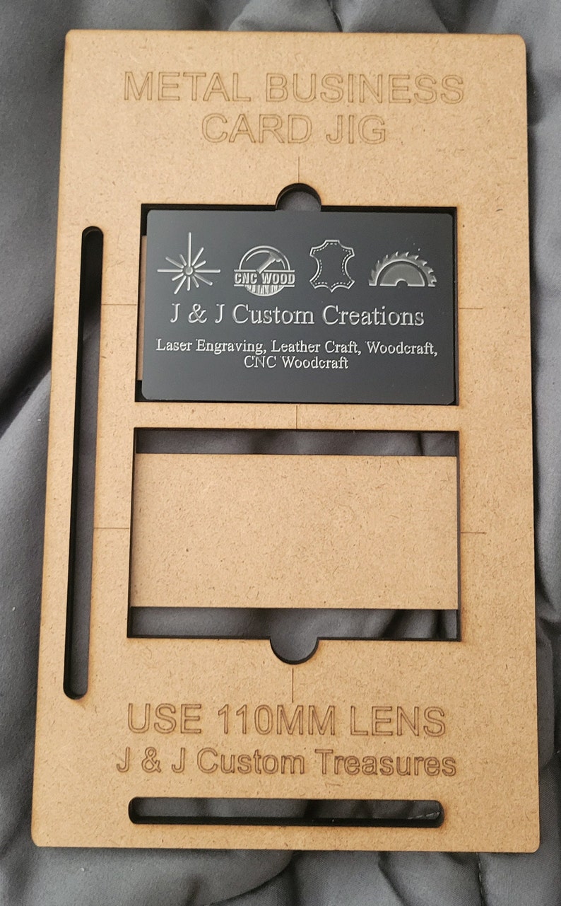 Metal Business Card Jig - Etsy