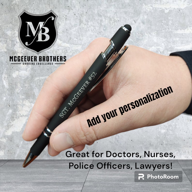 Personalized Pens for Doctors, Nurses, Lawyers, Police Officers, First ...